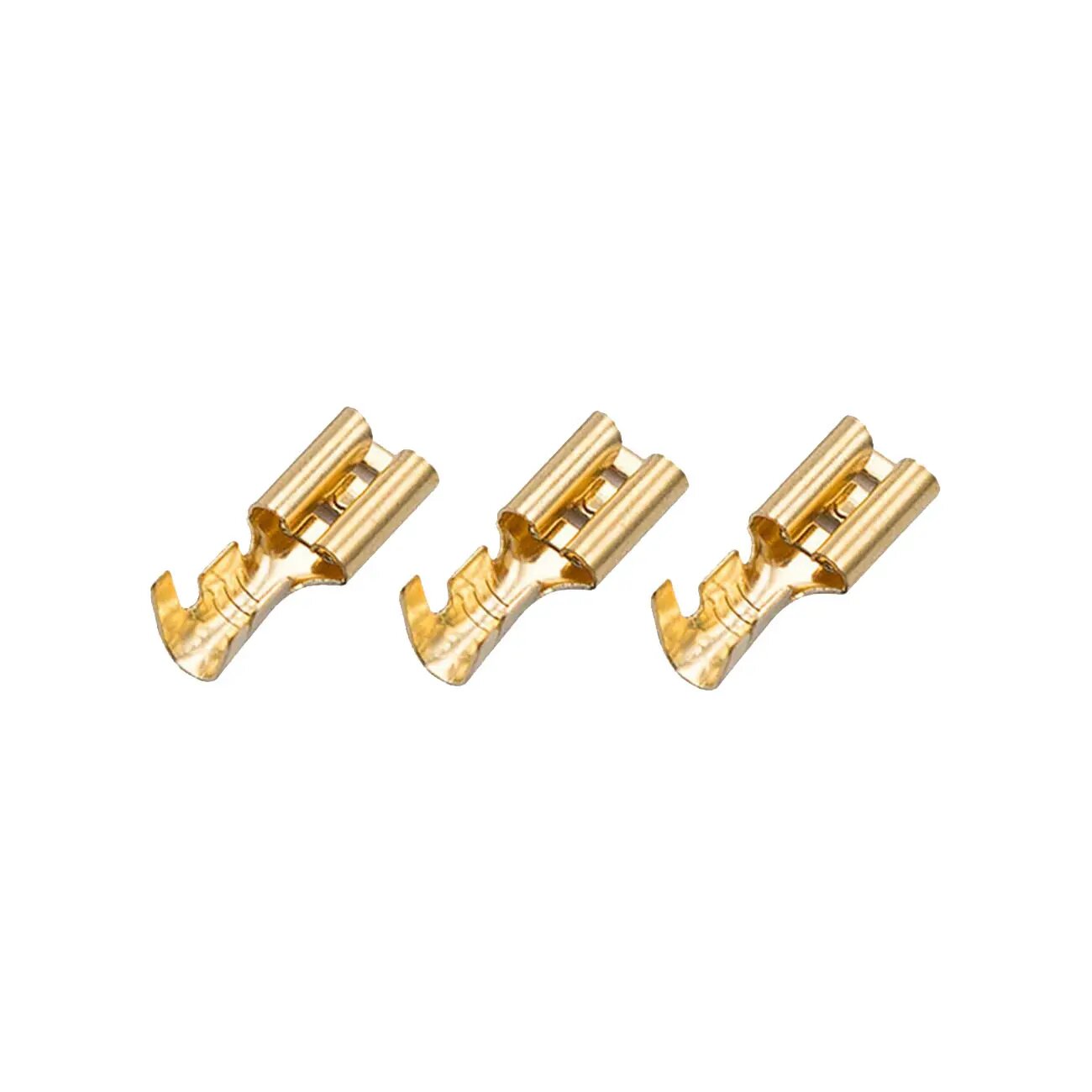 Клемма плоская Rexant, гнездо 5.6 мм, 1-1.5 мм² (РП-м 1.5-(4.8) / DJ622-D4.8*0.5B) (10 шт.) {06-0400-A}