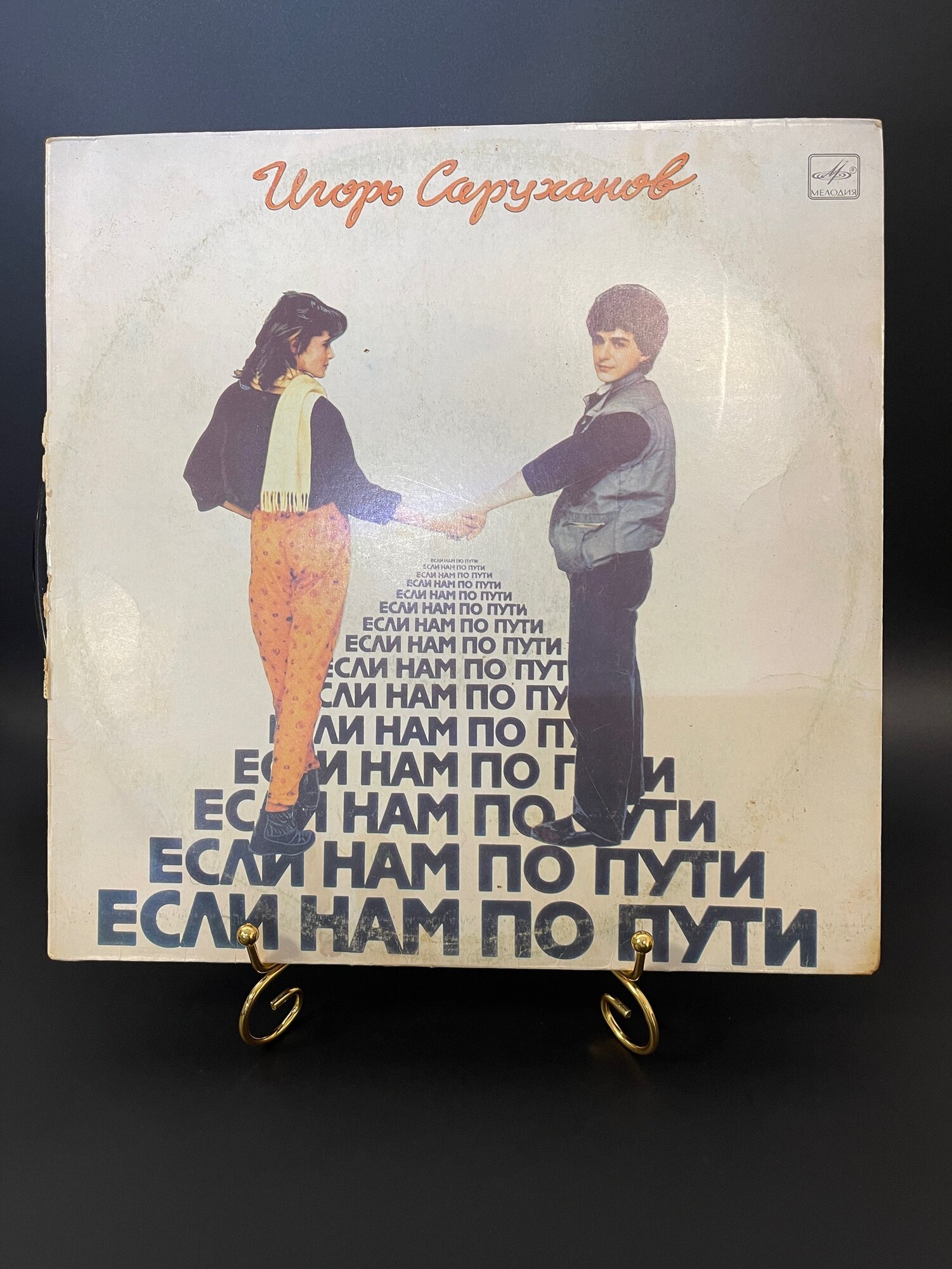 LP Игорь Саруханов - Если нам не по пути. Виниловая пластинка 12 дюймов Мелодия 1987 год СССР