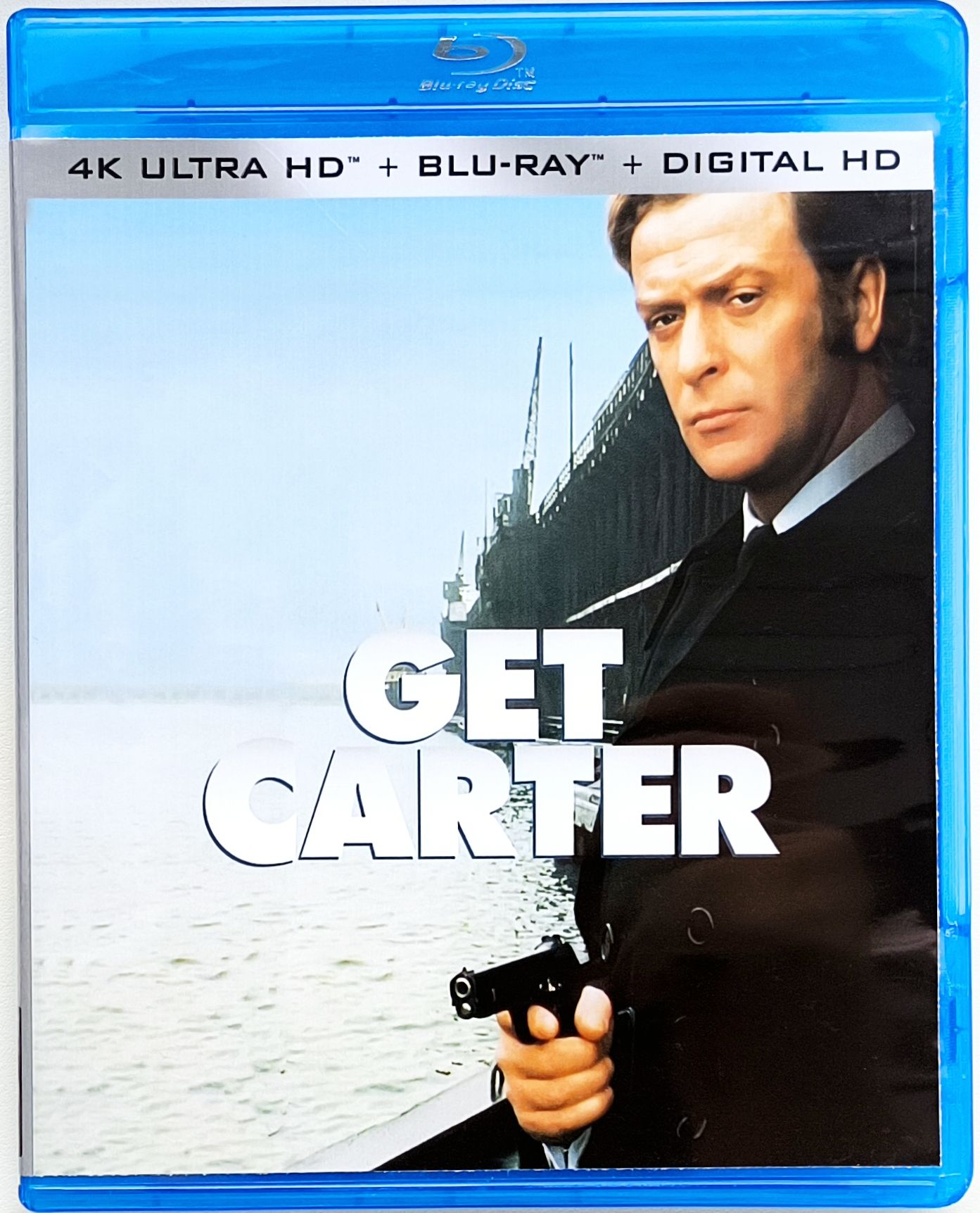 4K Ultra HD Blu-ray. Убрать Картера. Фильм 1971 года. Триллер, преступление.