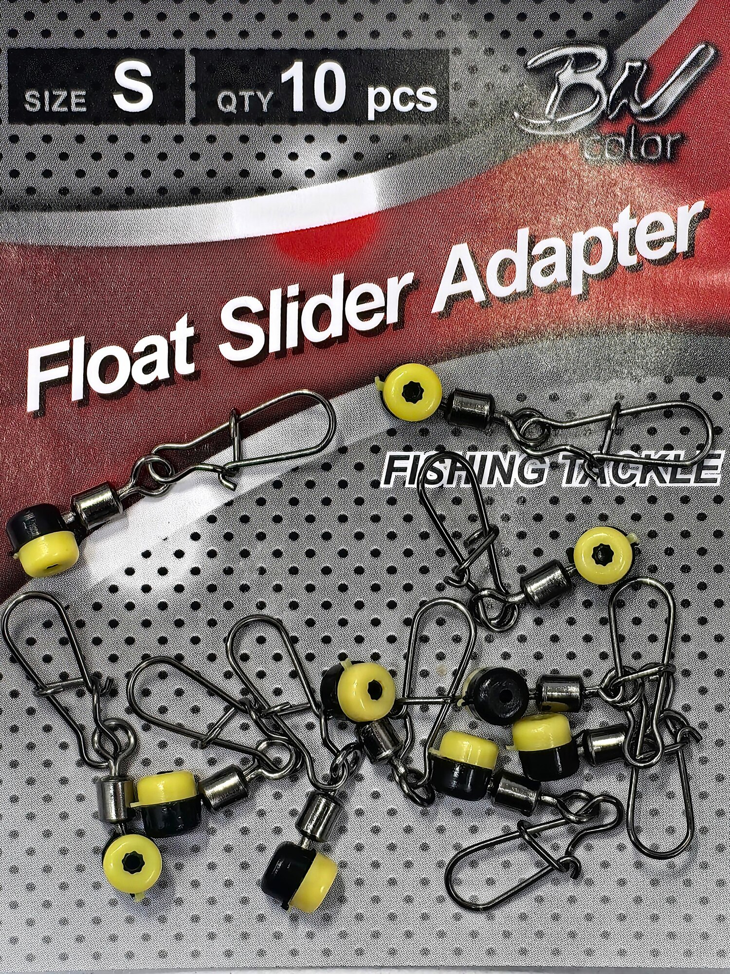 Крепеж для скользящего поплавка Namazu FLOAT SLIDER ADAPTER, цв. BN, р. S (уп.10 шт)