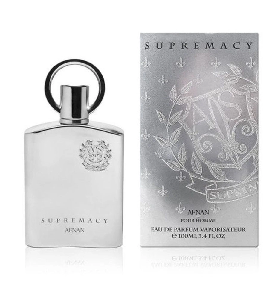 Мужской парфюм Afnan Supremacy Pour Homme Silver 100 мл - Афнан Супремаси Силвер Пур Хом