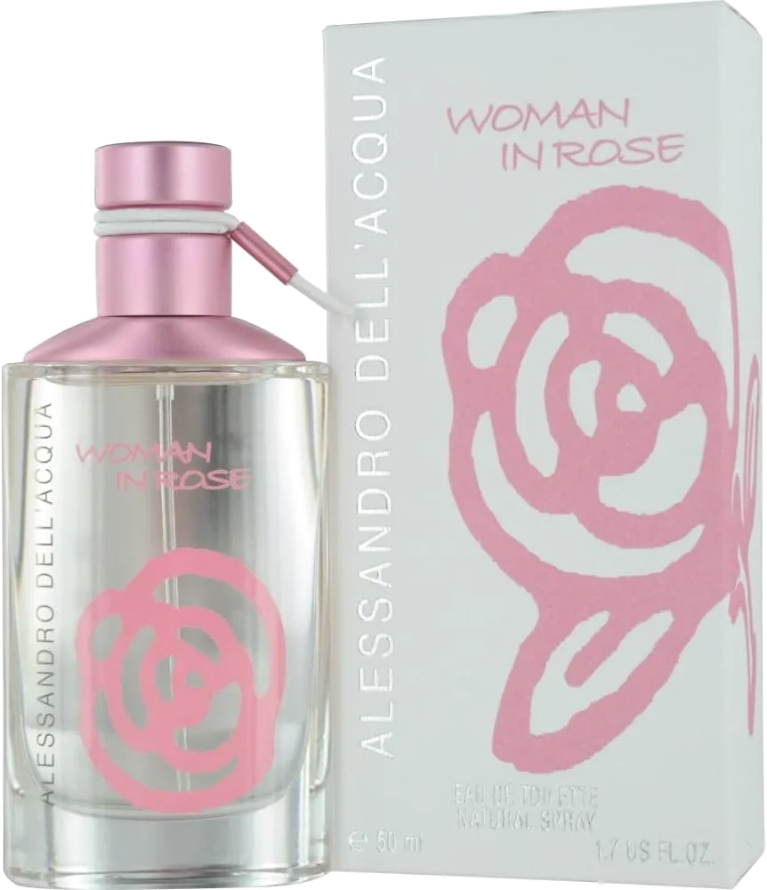Туалетная вода Alessandro Dell`Acqua Woman In Rose 50 мл для женщин - Дель Аква Роуз