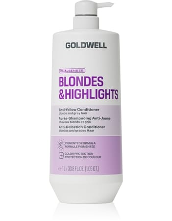 Бальзам для волос Goldwell Dualsenses Blondes & Highlights Anti-Yellow Conditioner, 1000 мл