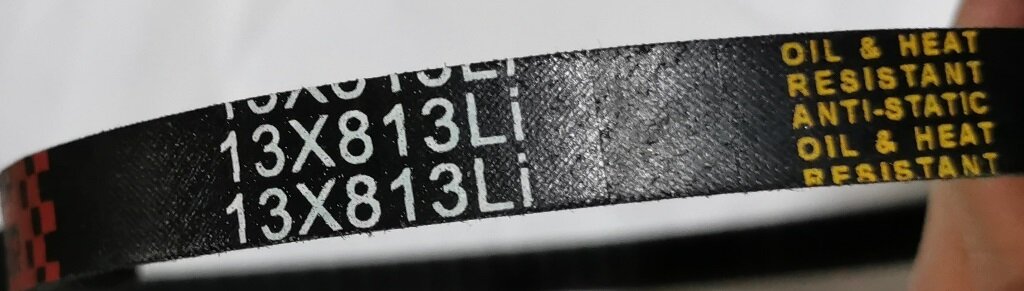 Ремень 13х813Li для виброплиты Champion PC8742F см. CNP15026-1 (CNP80DG034)