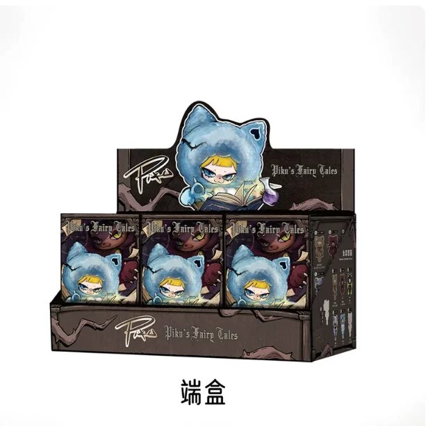Плюшевый брелок Piku Troubles Cat all set of 6pcs