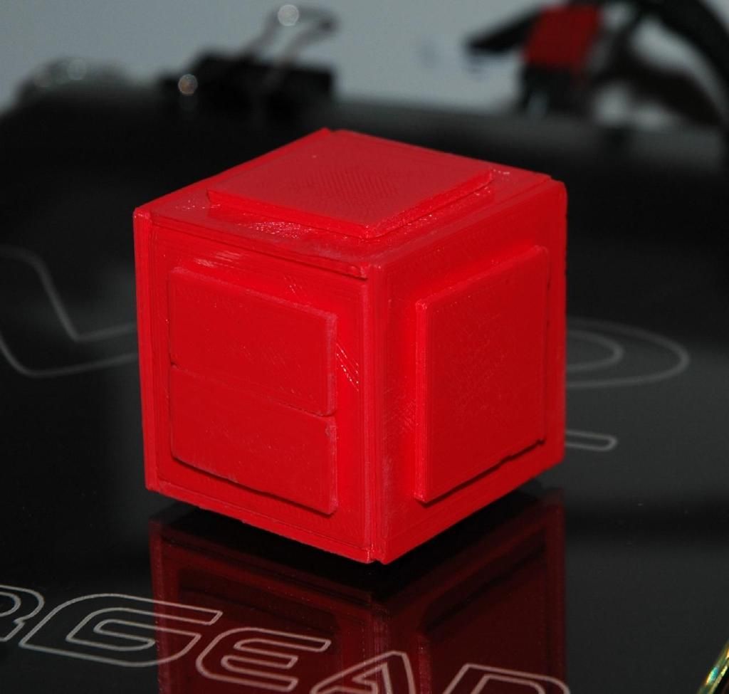 Головоломка логическая геометрический, PLA, 3D-печать, арт. PZ-PUZ-TV-54944