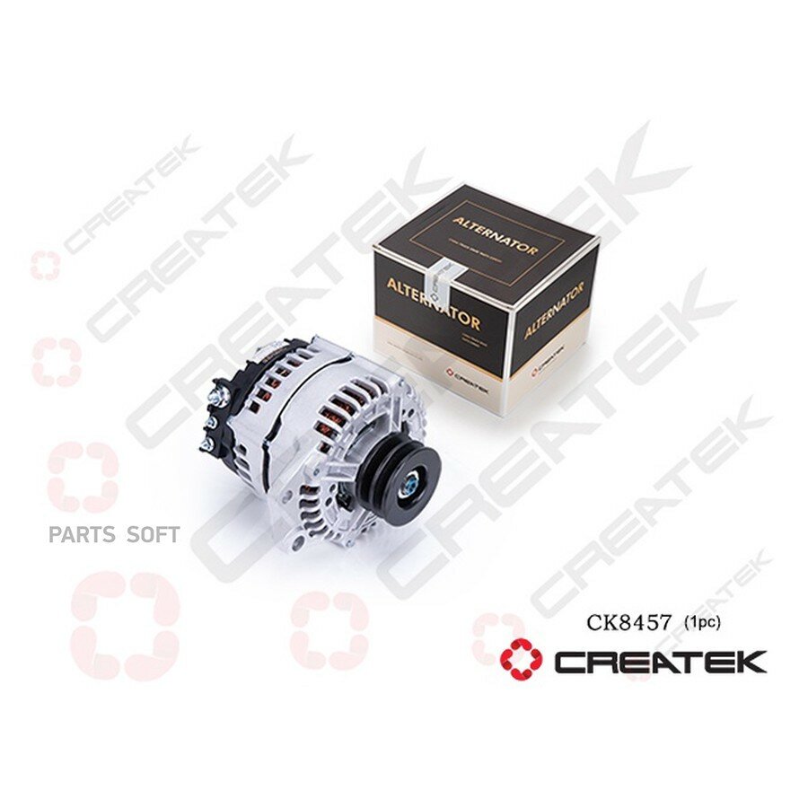 Генератор 55А CREATEK от официального дистрибьютора, CREATEK, артикул CK8457