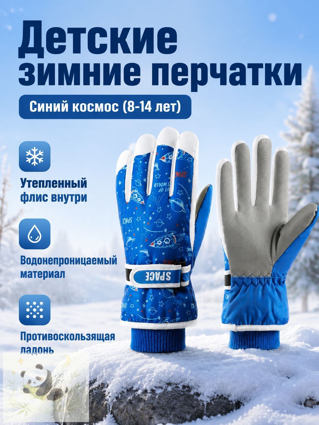 Перчатки Осень-зима 2023 для детей
