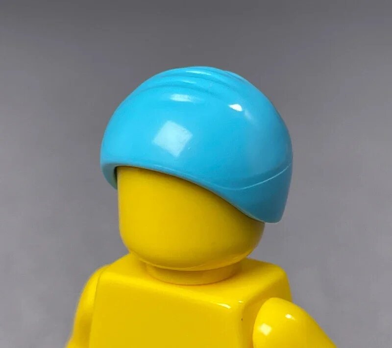 Фигурка LEGO, голубой шлем, цвет A19-30