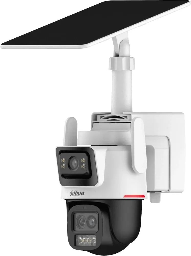 Уличная купольная камера + АКБ + 4G + солнечная панель DH-IPC-PTS2649C-3E3Z-4GB20