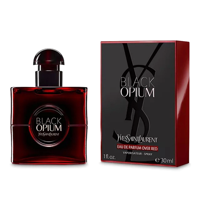 Yves Saint Laurent Black Opium Over Red парфюмерная вода 30 мл женская - Ив Сен Лоран Опиум 2024