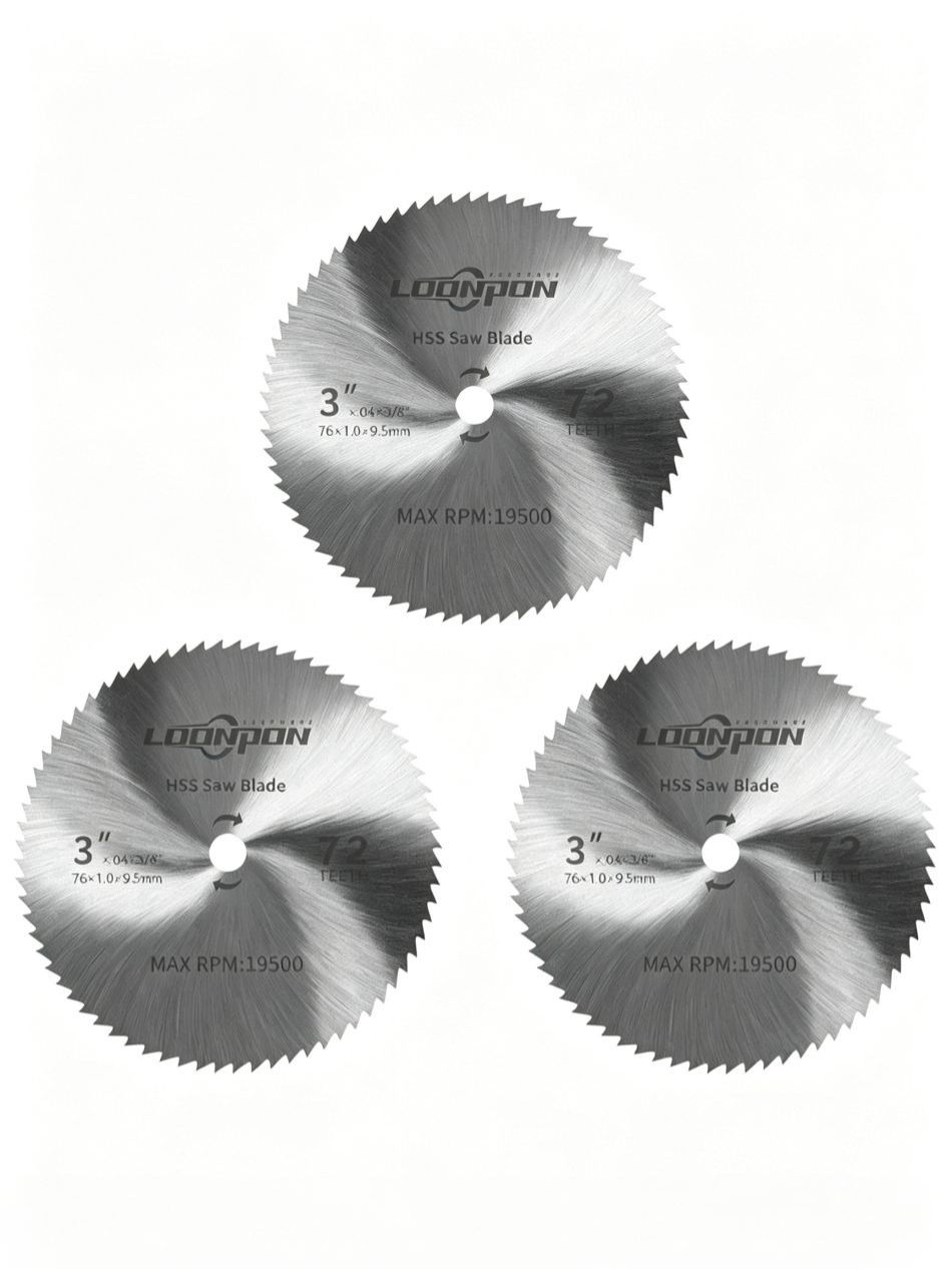 Loonpon Диск пильный 76 x 1 x 9.5; 72 зуб; 3