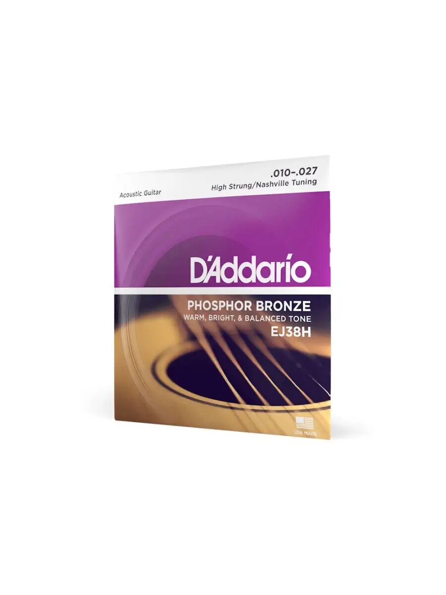 D ADDARIO EJ38 H Струны для акустической гитары Phosphor Bronze