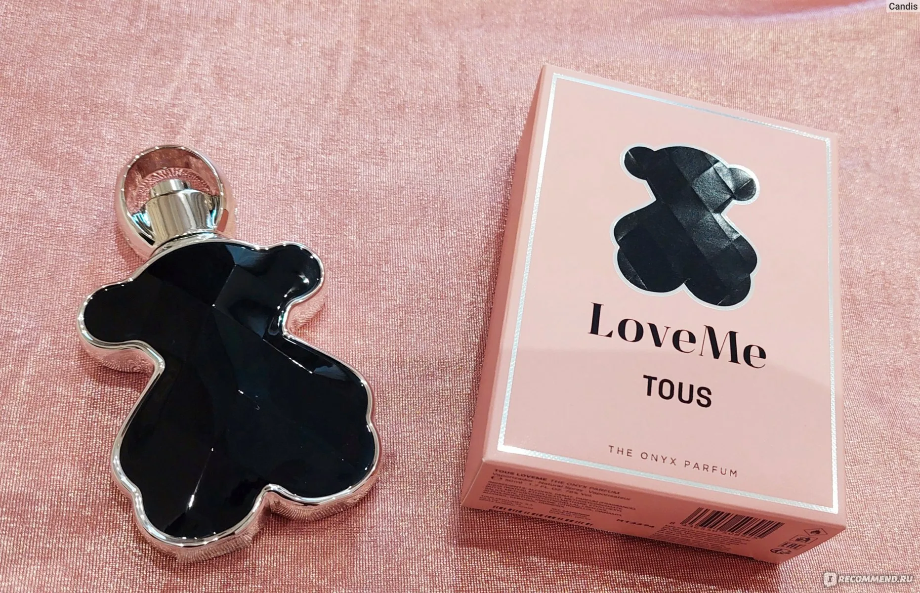 Tous Loveme The Onyx женские духи 50 мл, цветочные, древесные и мускусные ноты