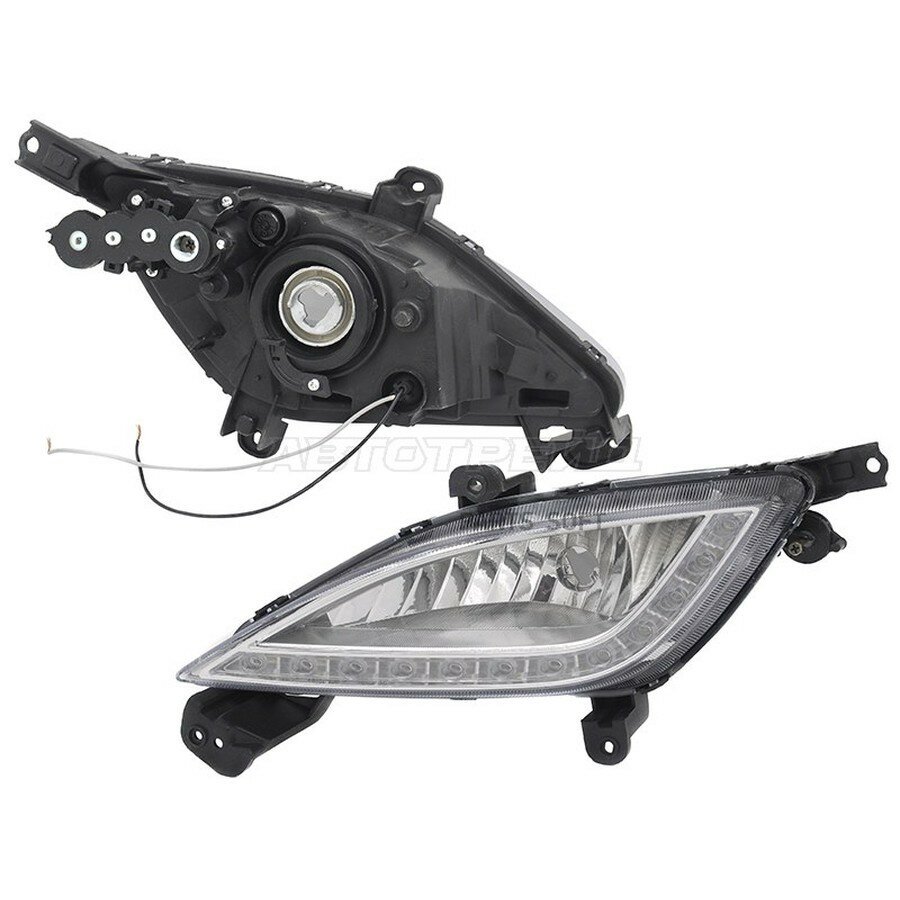 Фара противотуманная (Слева/ LED/Галоген) Hyundai i30 11-15 от официального дистрибьютора, SAT, артикул ST2212040L