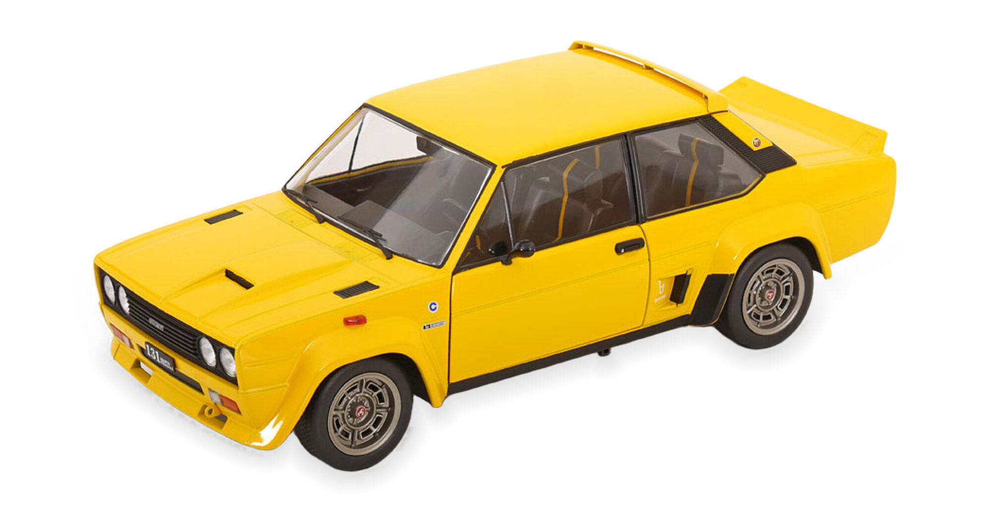 Модель коллекционная SOLIDO Fiat 131 abarth 1980 yellow