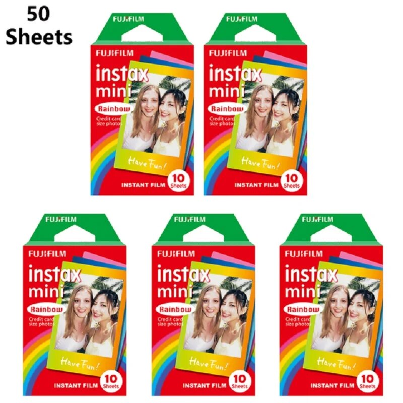 Fujifilm Instax Mini Rainbow, 50 листов