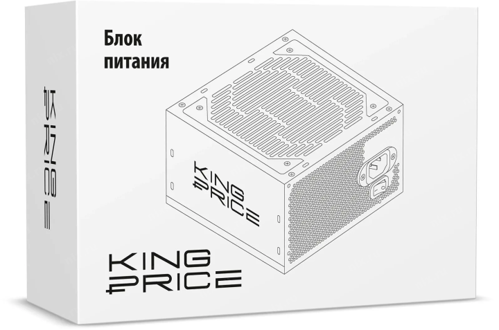KPPSU400V2 Блок питания KingPrice ATX 400W KPPSU400 (20+4pin) 120mm fan 3xSATA RTL — фото 1