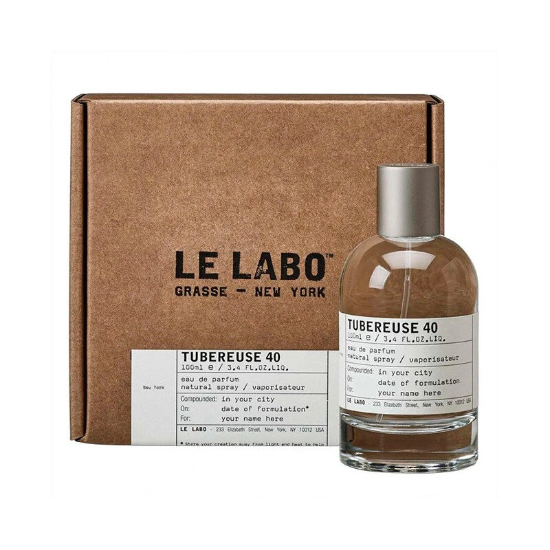 Парфюмерная вода для женщин и мужчин Le Labo Tubereuse 40 100 мл / Духи Ле Лабо Тубероза 40
