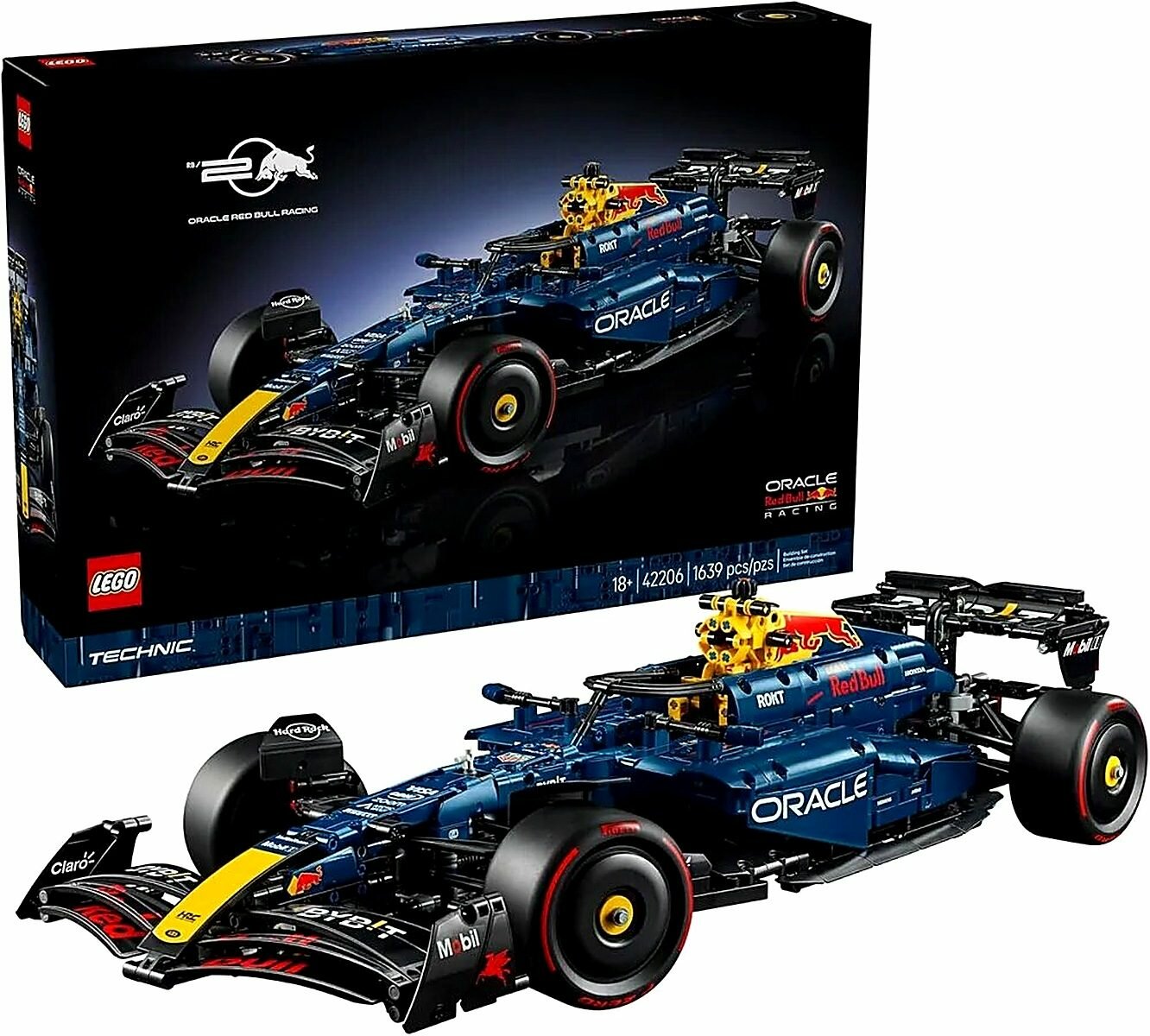 Конструктор F1 болид, совместимый, модели Red Bull RB20 и Ferrari SF-24