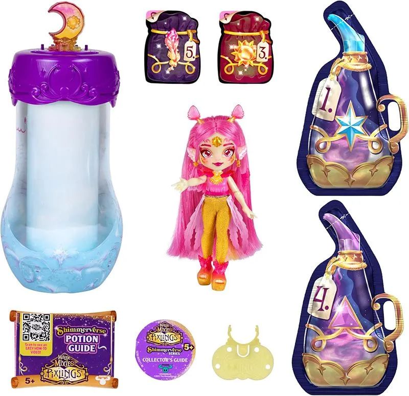 Волшебная кукла Magic Mixies Pixlings Shimmerverse Pheona The Pheonix Фиона Феникс