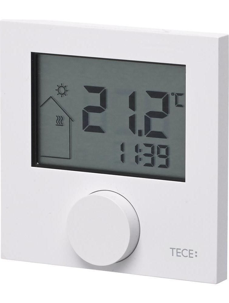 Пластиковый комнатный термостат TECEfloor RT-D, ЖК-дисплей, белый RT-D 230 Control