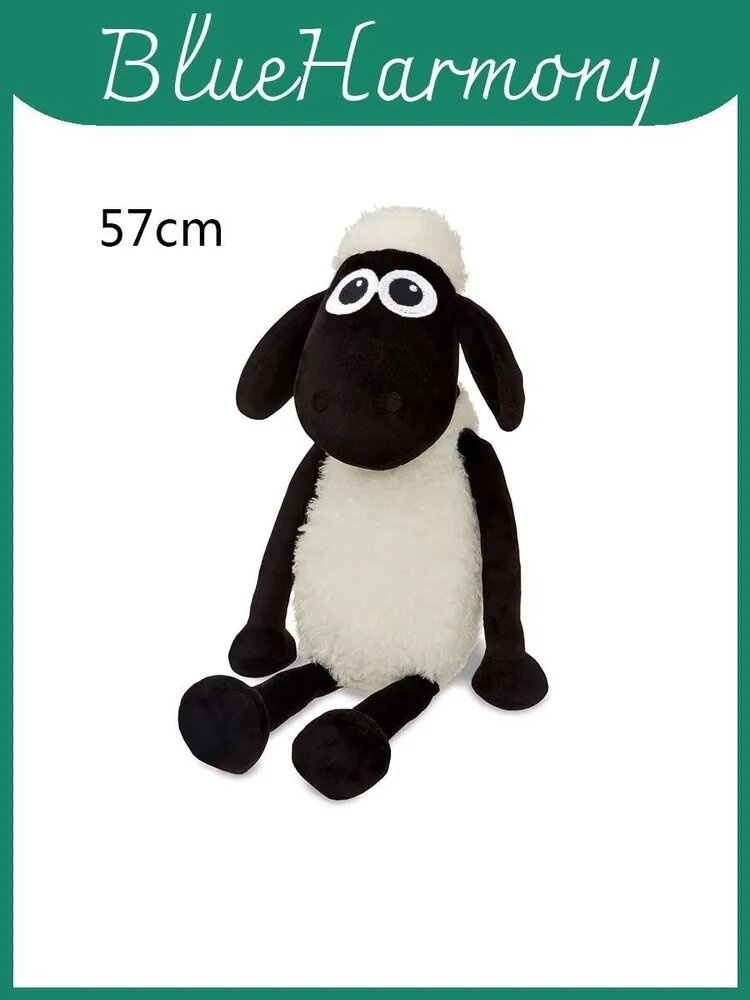 Premium shaun the sheep мягкая игрушка милый подарок для детей и коллекционеров 57 см