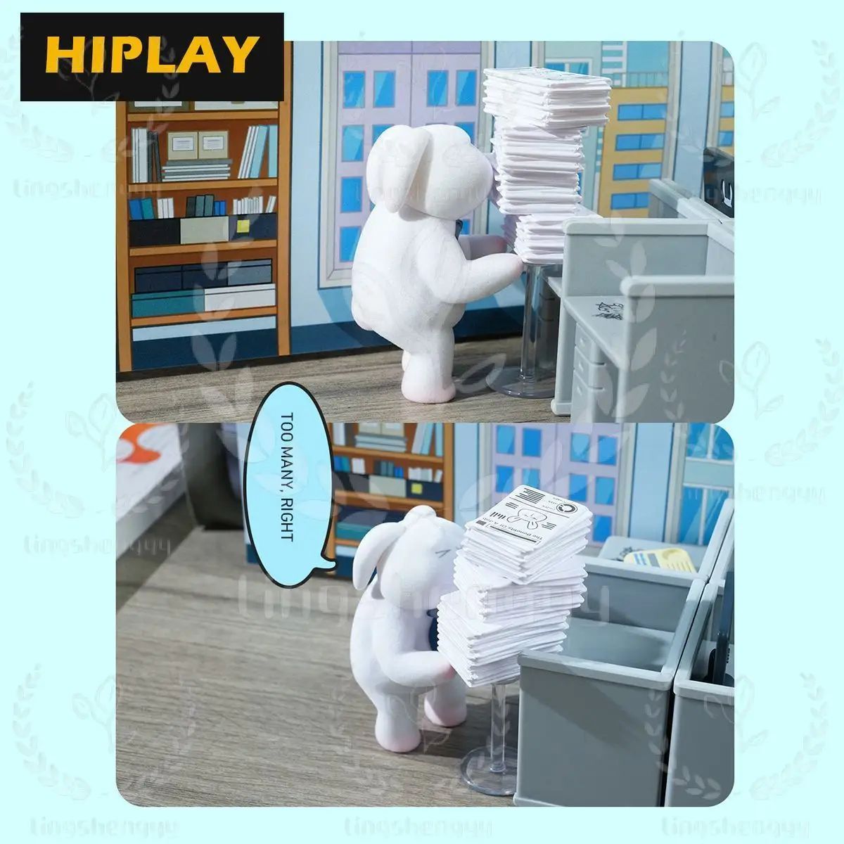 HiPlay TOYS ALLIANCE фигурка коллекционная Monday Bruce Series 4 Another Working Day миниатюра офисный декор для взрослых