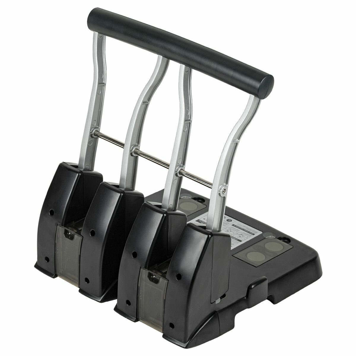 Дырокол мощный Brauberg Heavy Duty Extra (до 150 листов, 4 отверстия) металл, черный (270555)