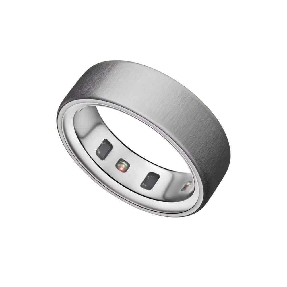 Oura Ring 4 Brushed Silver Size 8 - умное кольцо c отслеживанием показателей здоровья