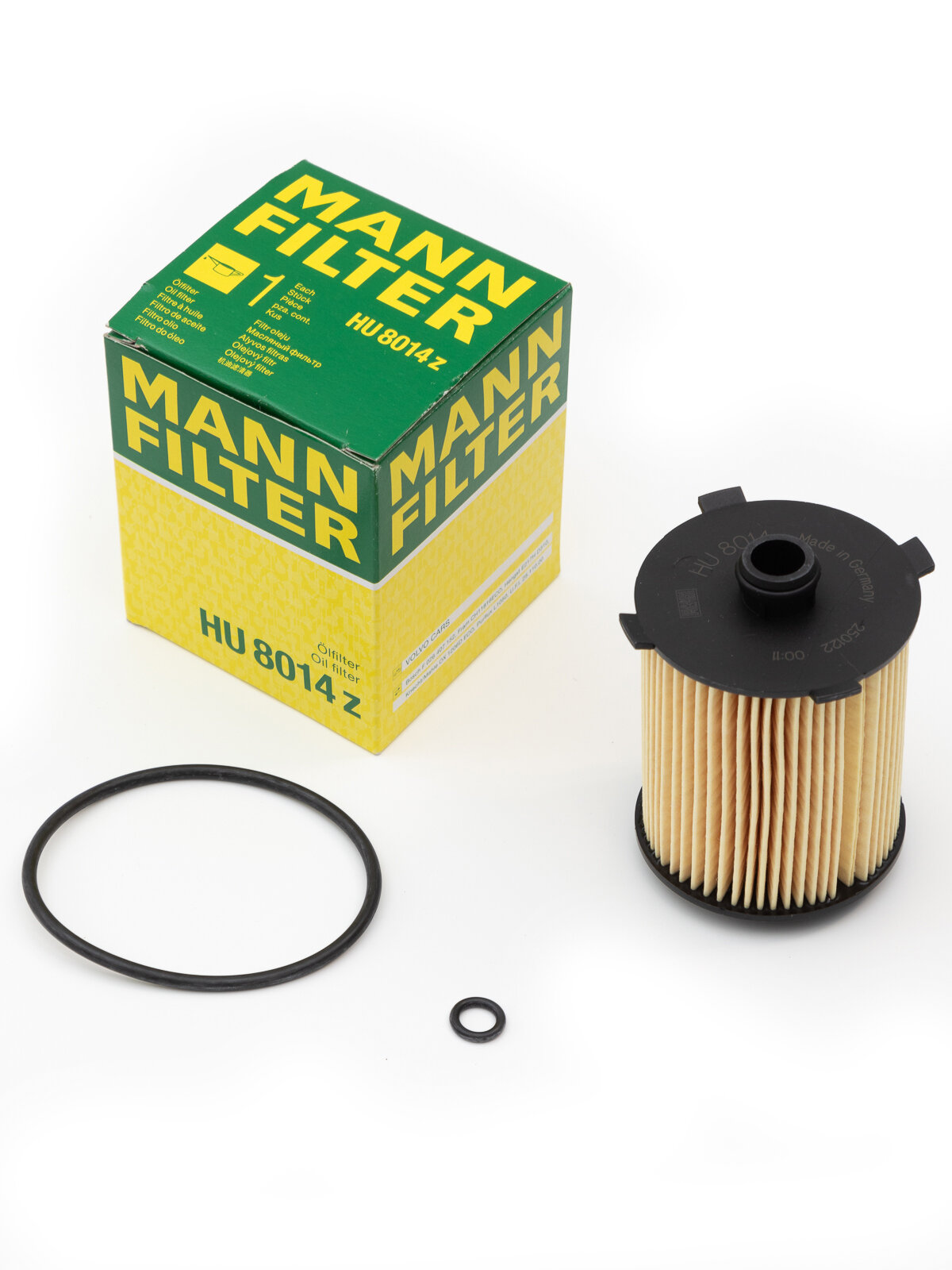 Фильтр масляный VOLVO S60/S80/XC90 1.5 2.0 15- MANN-FILTER HU 8014 Z