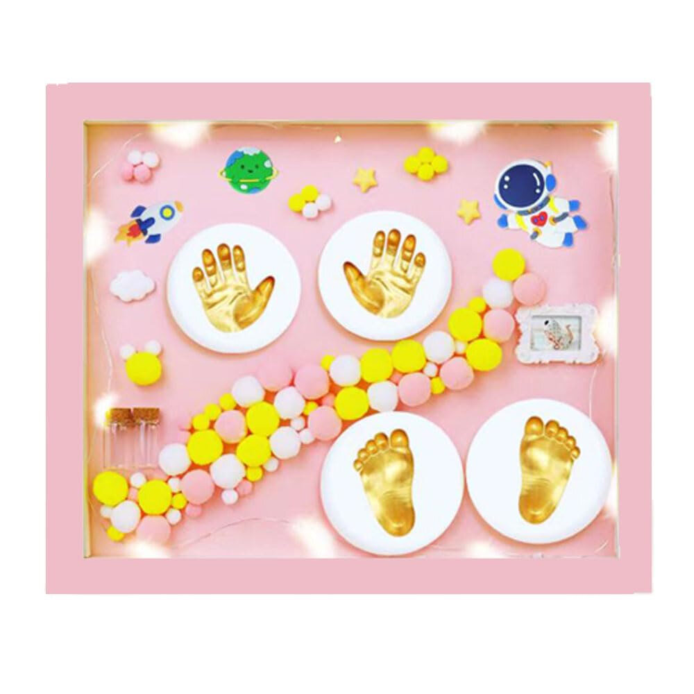 Глина для отпечатков рук и ног ребенка, отпечатки рук и ног, сувенир из волос плода, создание из волос плода, подарок на полную луну, сто дней, первый день рождения новорожденного