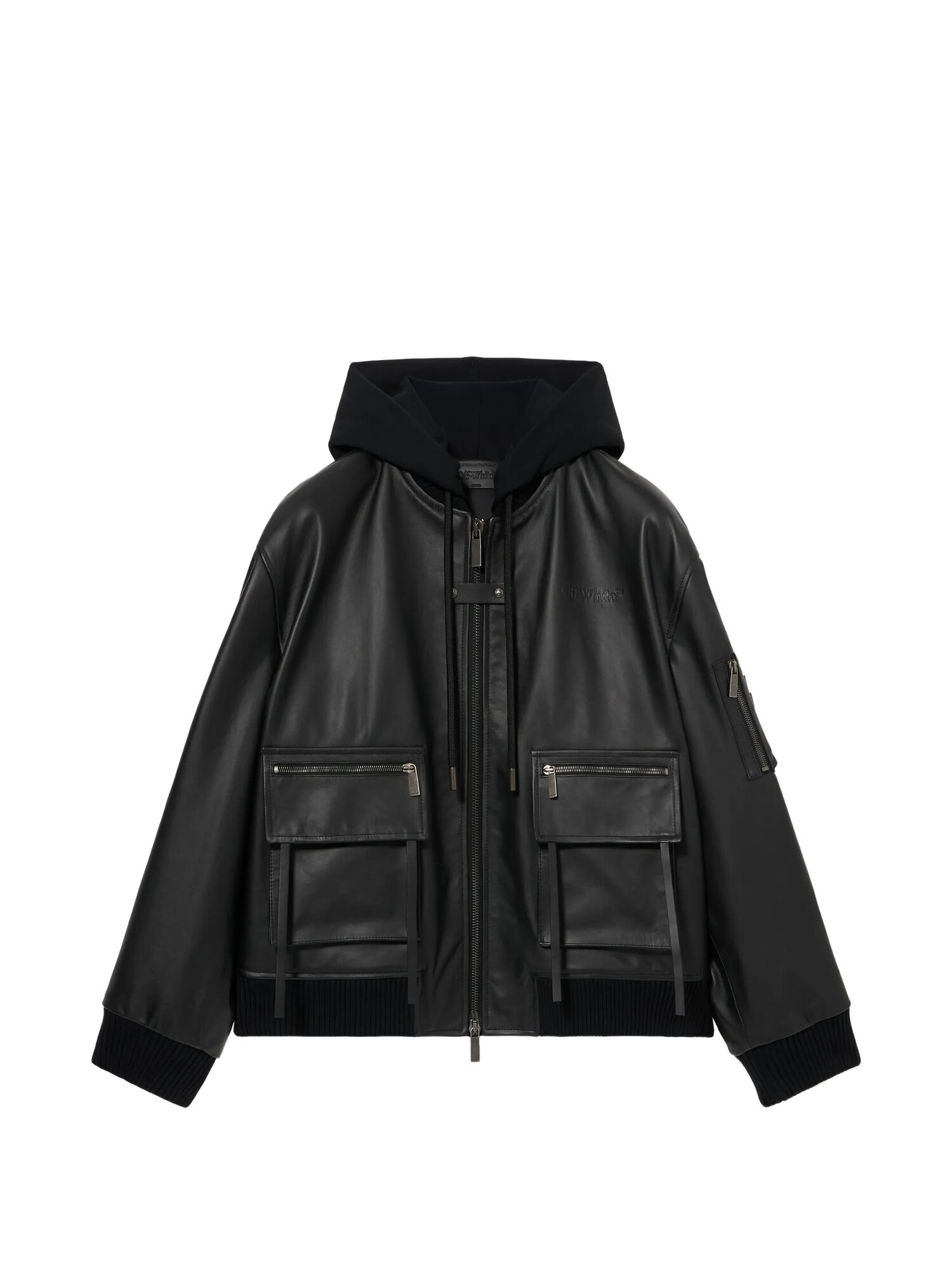 Куртка Hooded pocket bomber jacket