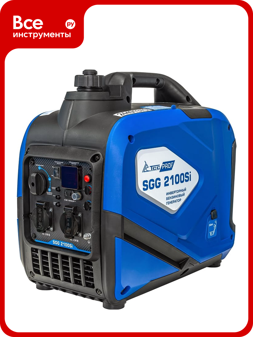Бензогенератор инверторный ТСС SGG 2100Si 260023