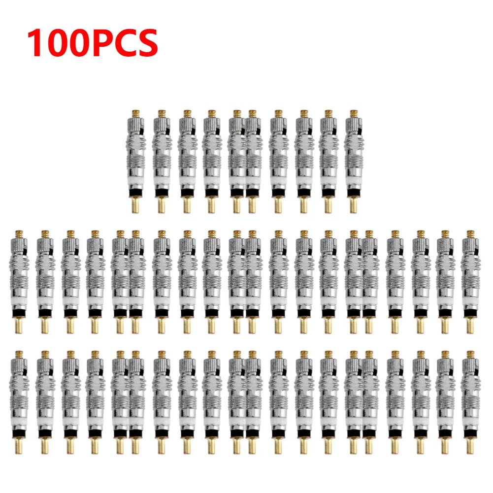 Съемные Сердечники Клапанов Presta Для Велосипедов, 5-1000 Штук, Медные, С ЧПУ, Для MTB И Шоссейных Велосипедов