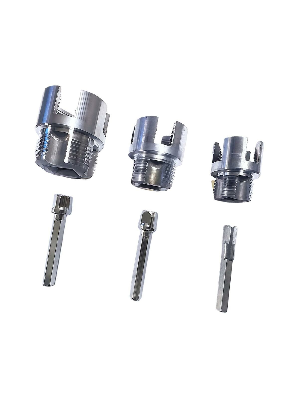 Инструмент для нарезания резьбы на трубах 1/2 "3/4" 1" Инструмент для нарезания внутренней и внешней резьбы на трубах