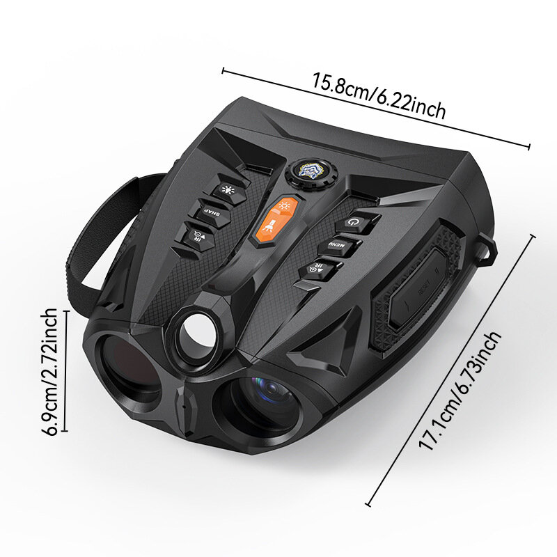 4K HD инфракрасное устройство ночного видения 4inch IPS с большим экраном, HD бинокль ночного видения, наружный цифровой телескоп