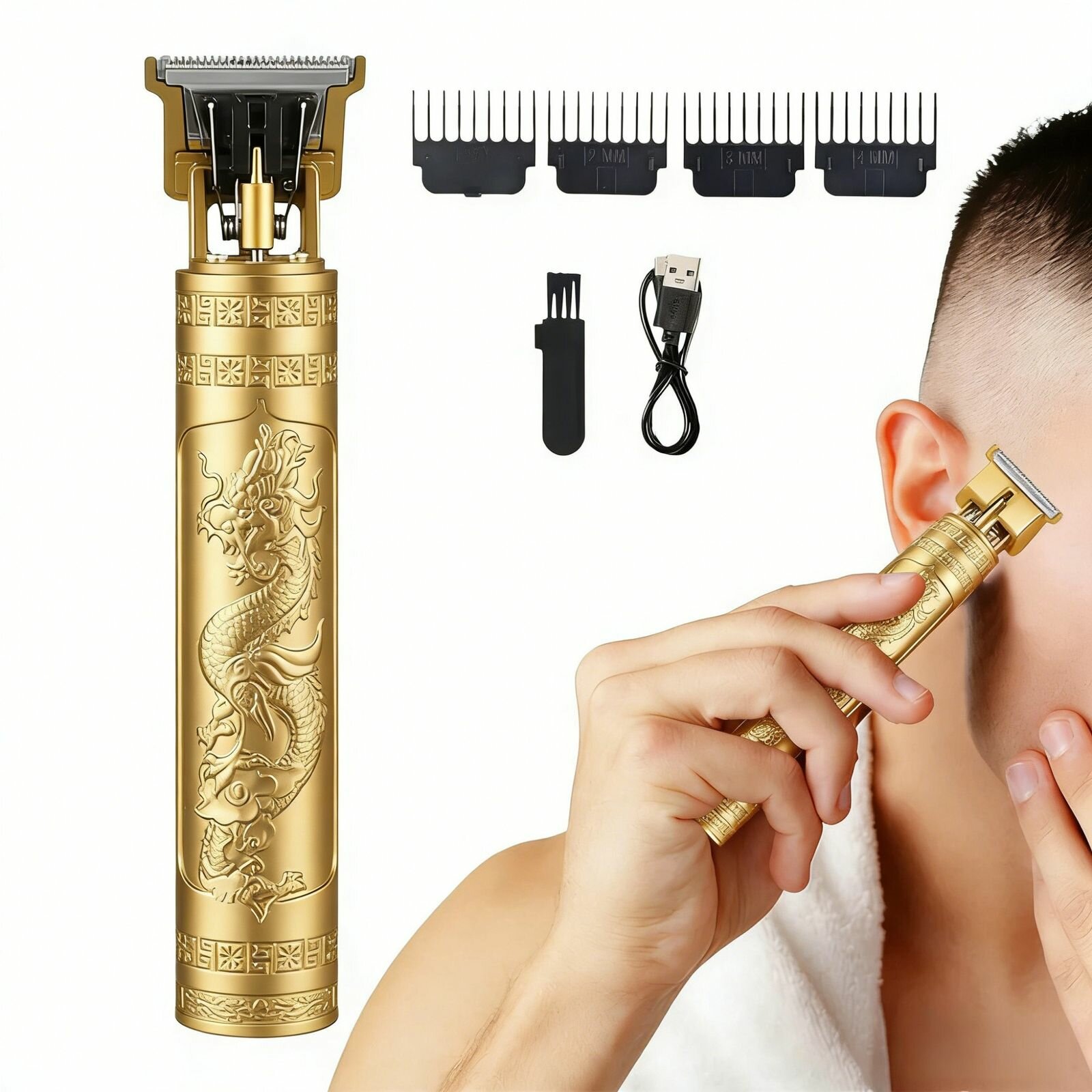 Триммер для бороды и усов, волос и окантовки