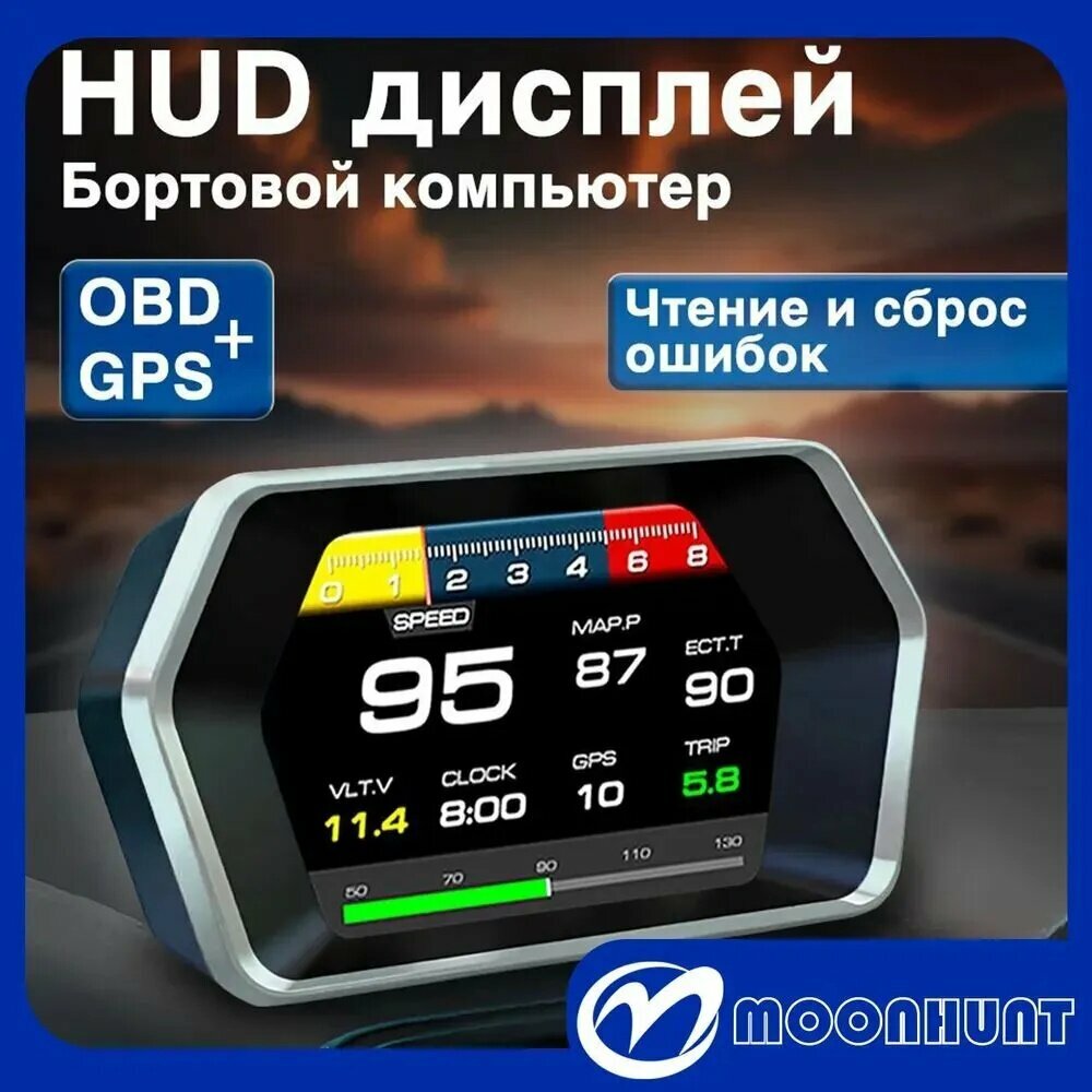 Компьютер бортовой, 12 Вт арт. BORNUM