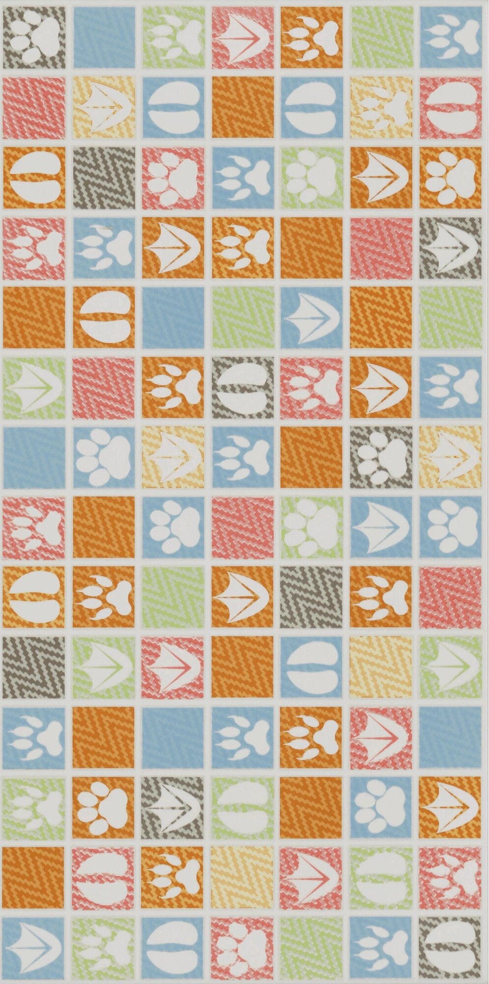 Плитка декор Нефрит Kids многоцветная 400x200x8 мм Нефрит 04-01-1-08-05-10-3025-0