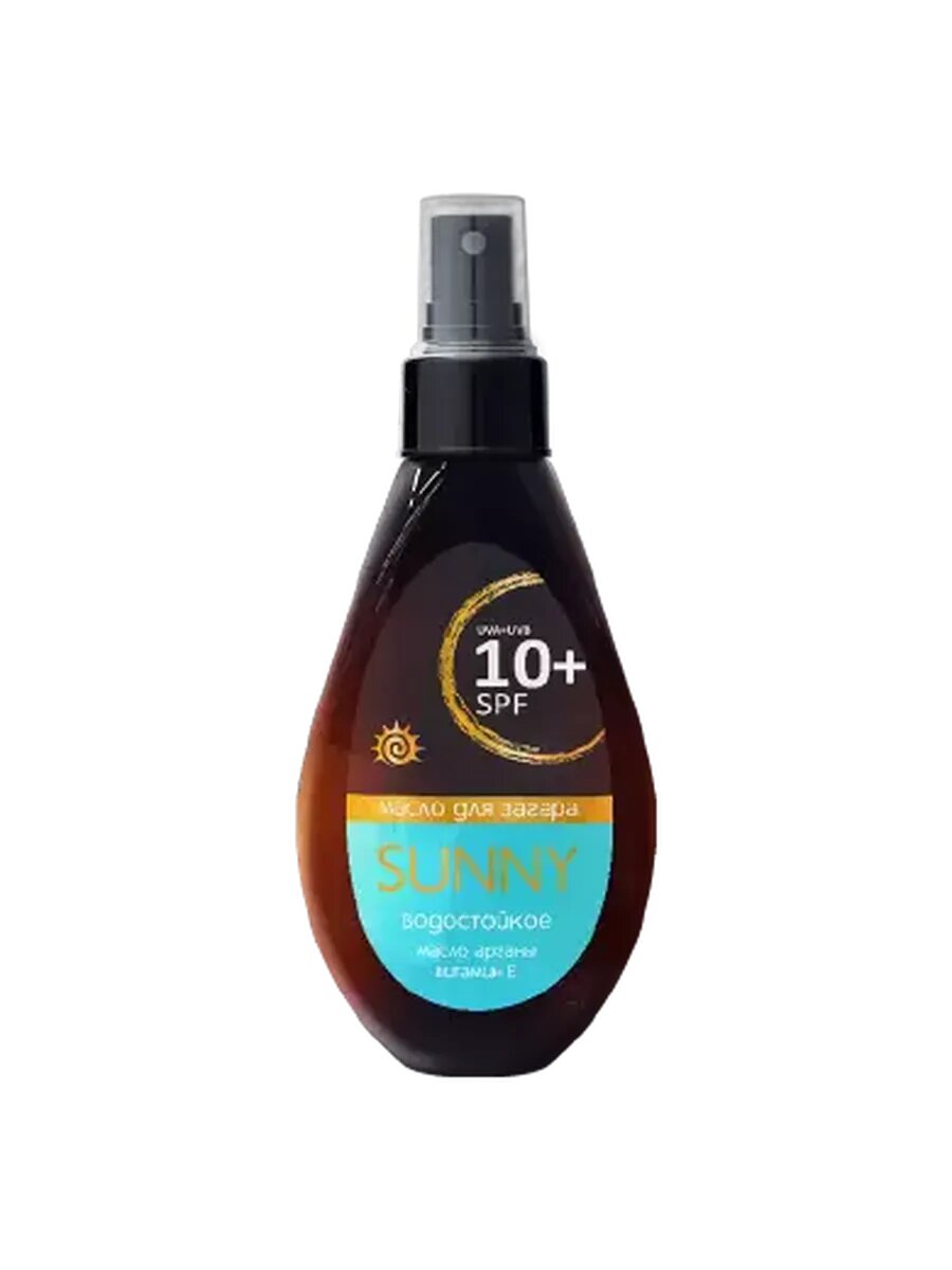 Санни Масло для загара SPF 10+ 140мл