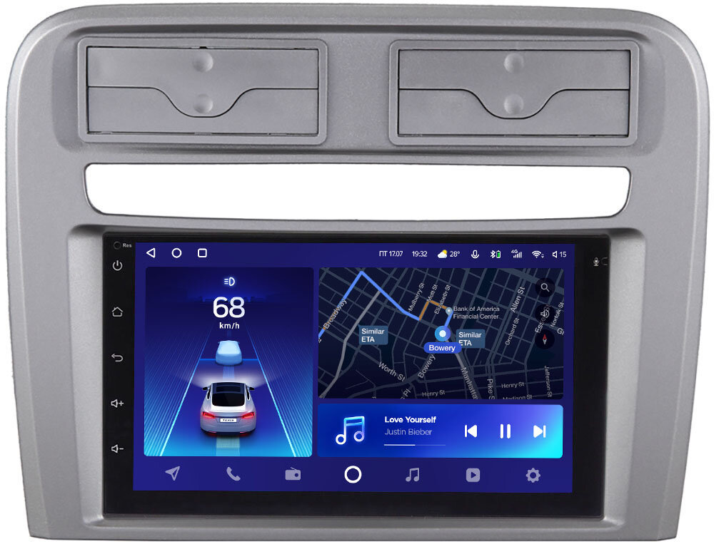Штатная магнитола Fiat Punto 3 2005-2012 Teyes CC2 PLUS 4/64 7" RP-11-750-222 Android 10 (4G-SIM, DSP)