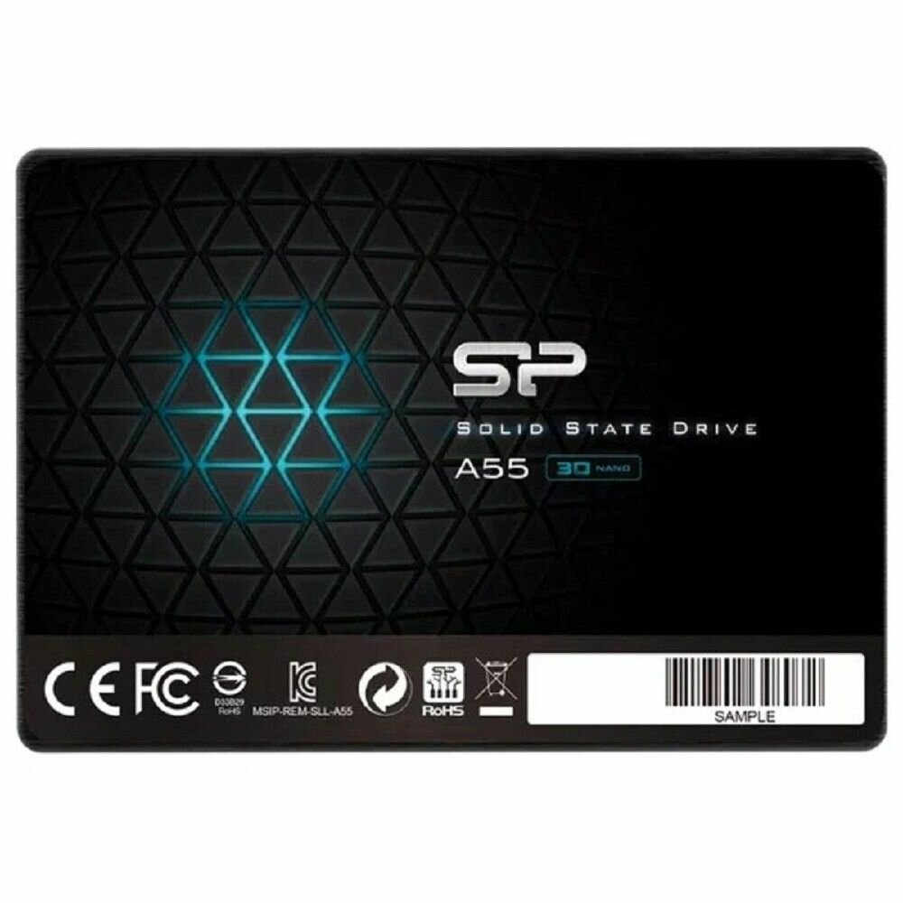 SSD диск Silicon Power SP002TBSS3A55S25 , 2000 ГБ