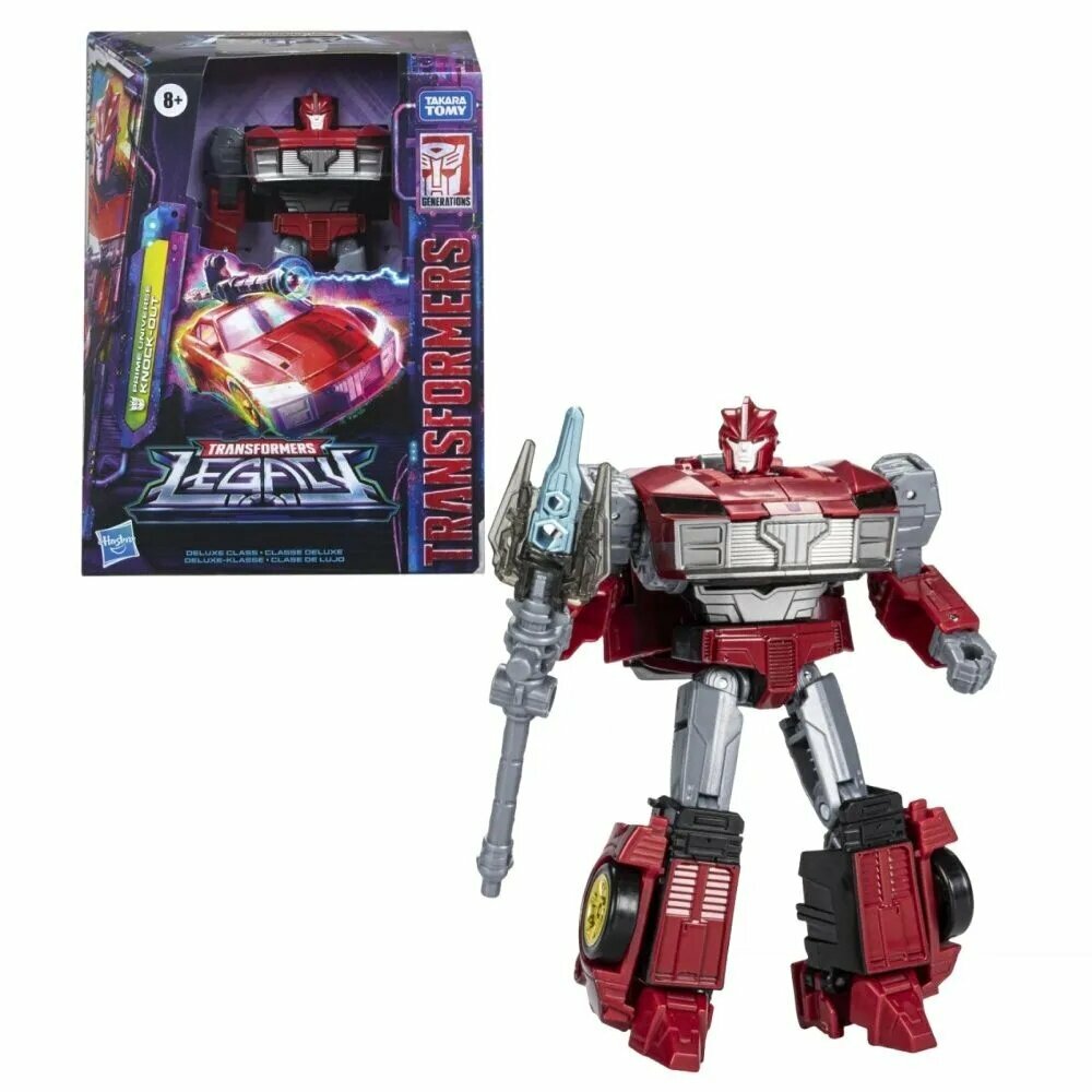 Игрушка Hasbro Трансформеры Toys Generations Legacy Deluxe Prime Universe Фигурка с нокаутом - от 8 лет и старше, 5,5 дюймов F3031