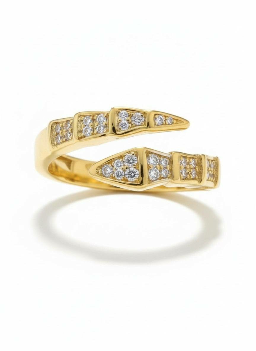 Кольцо, фианит