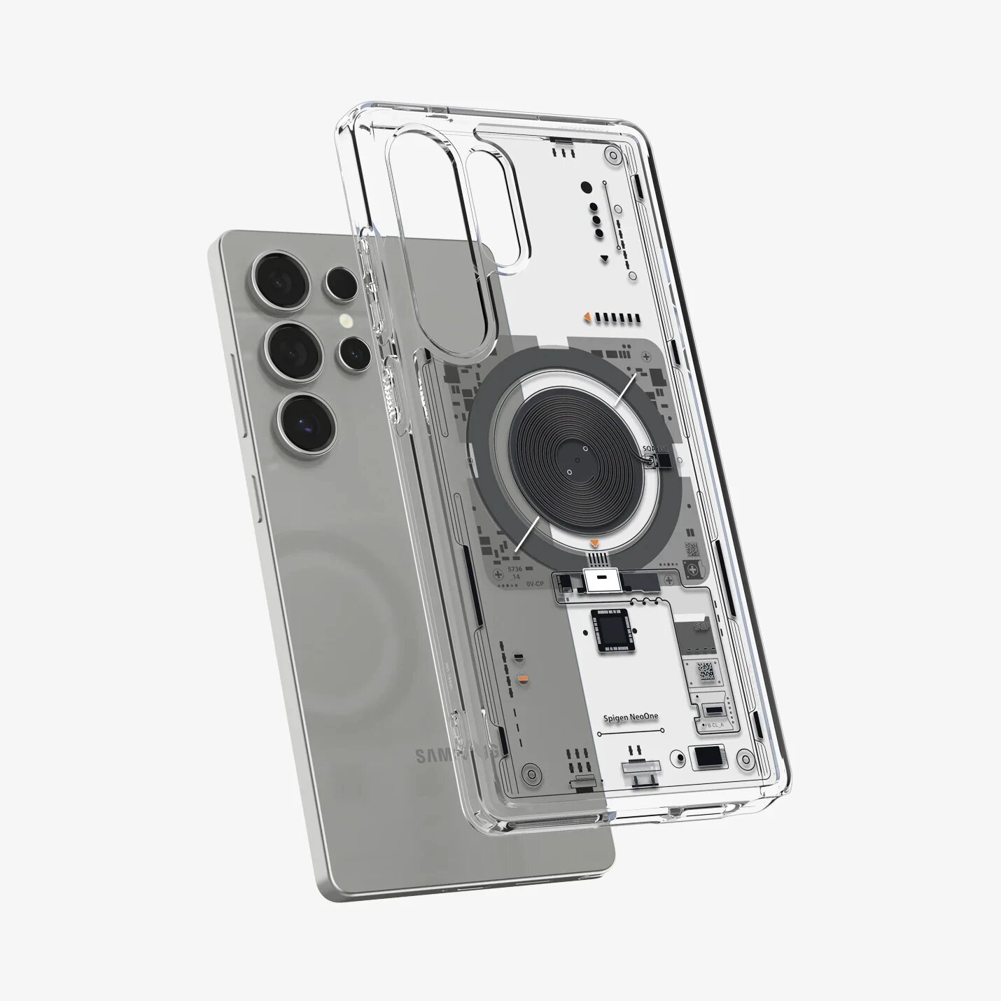 Чехол Spigen Ultra Hybrid MagFit Neo One для Samsung Galaxy S25
