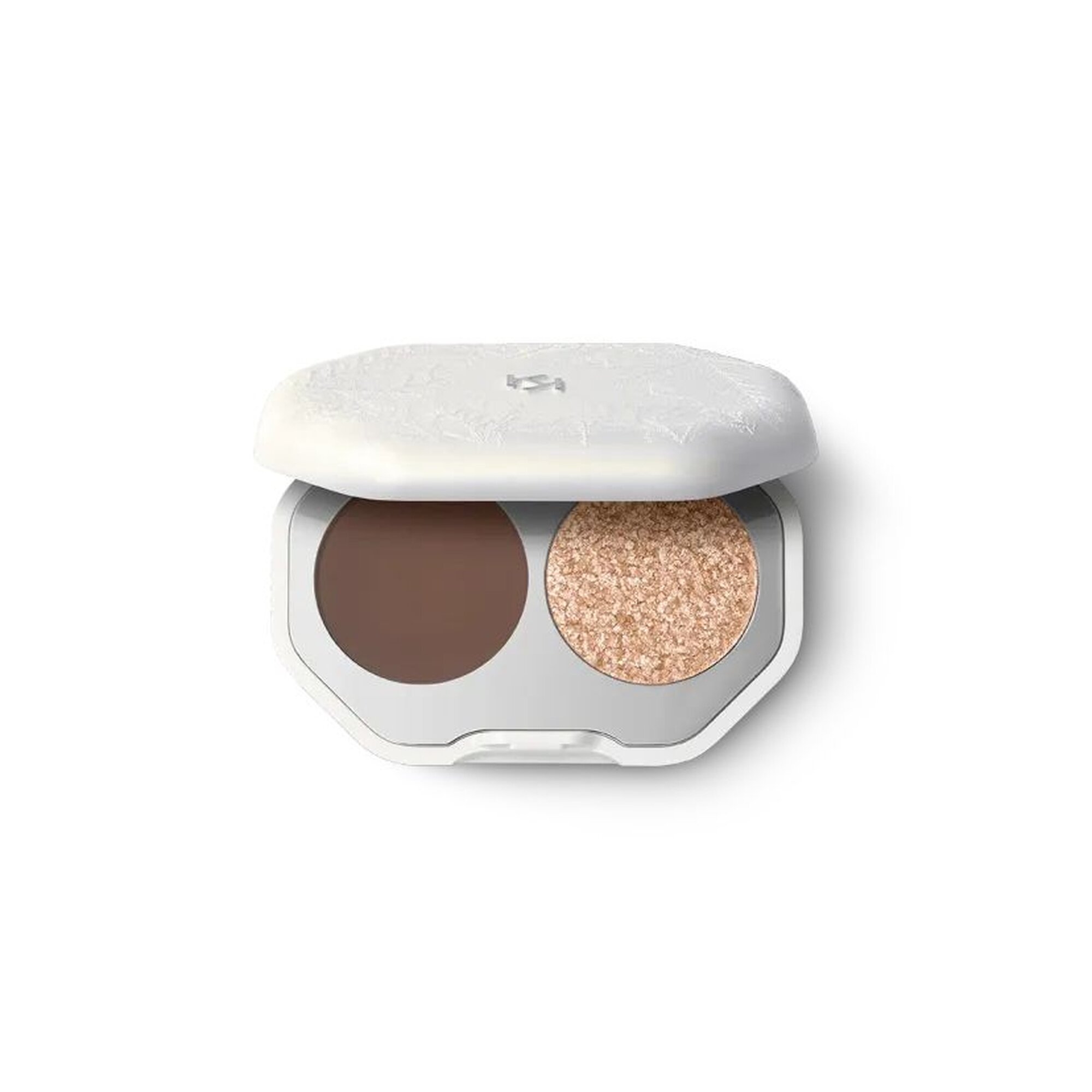 KIKO snow-kissed holiday mountain twins eyeshadow Тени оттенок 01 Cocoa Hues