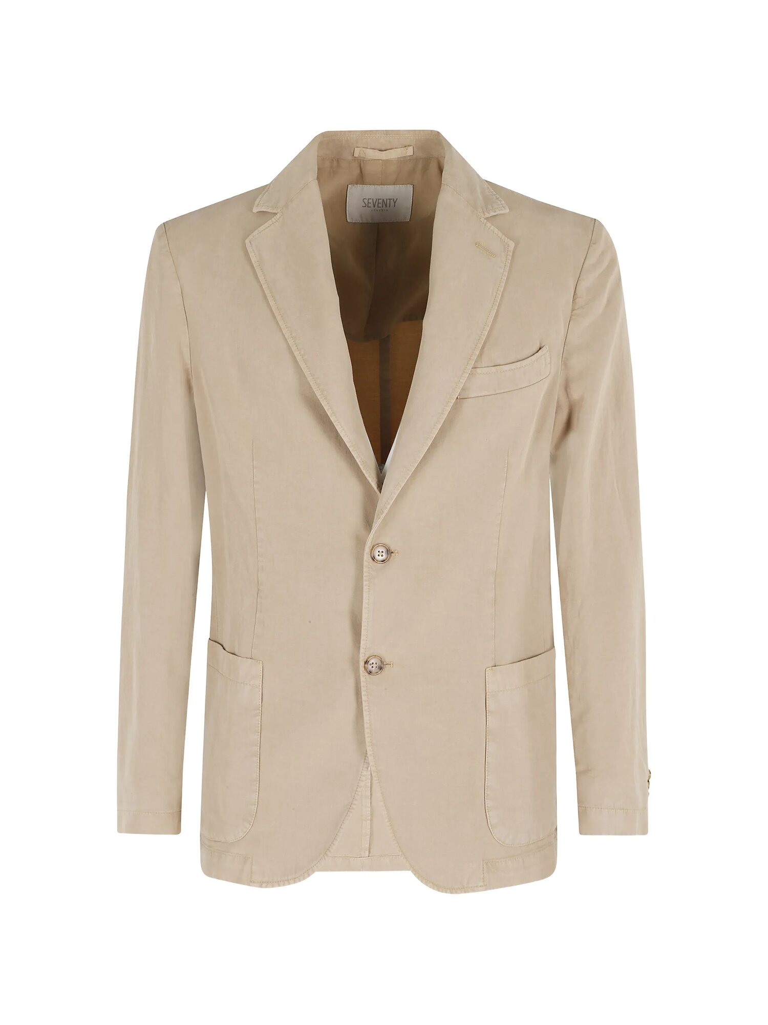 Куртка Notched-lapels patch-pockets blazer