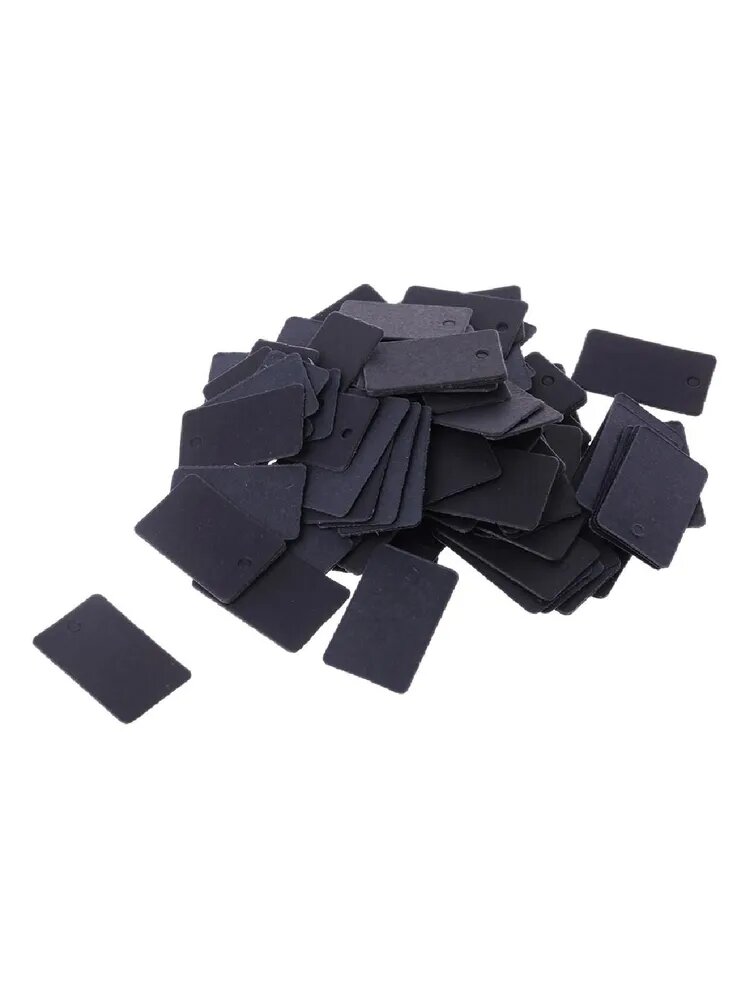 100шт Кожаные Бирки Подарочные Карточки 2x3.3см