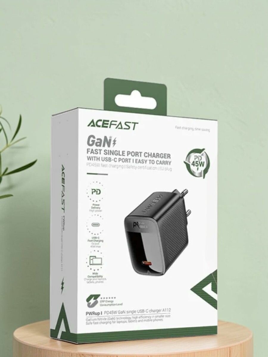 Сетевое зарядное устройство ACEFAST A112 45W Type-C